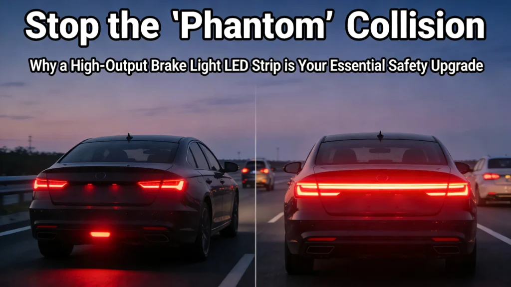 Stop the “Phantom” Collision: Why a High-Output brake light led strip ...