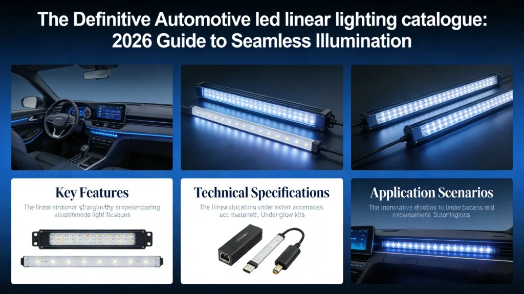 The Definitive Automotive led linear lighting catalogue: 2026 Guide to ...